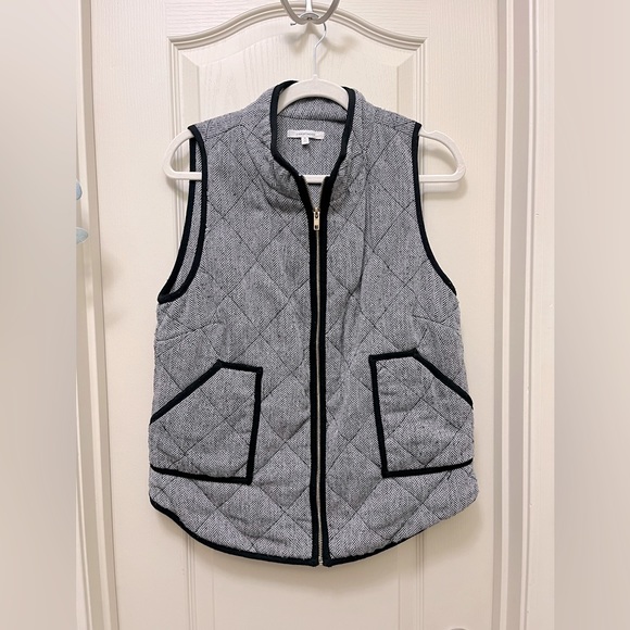 41 Hawthorn | Jackets & Coats | 4 Hawthorne Houndstooth Quilted Black ...